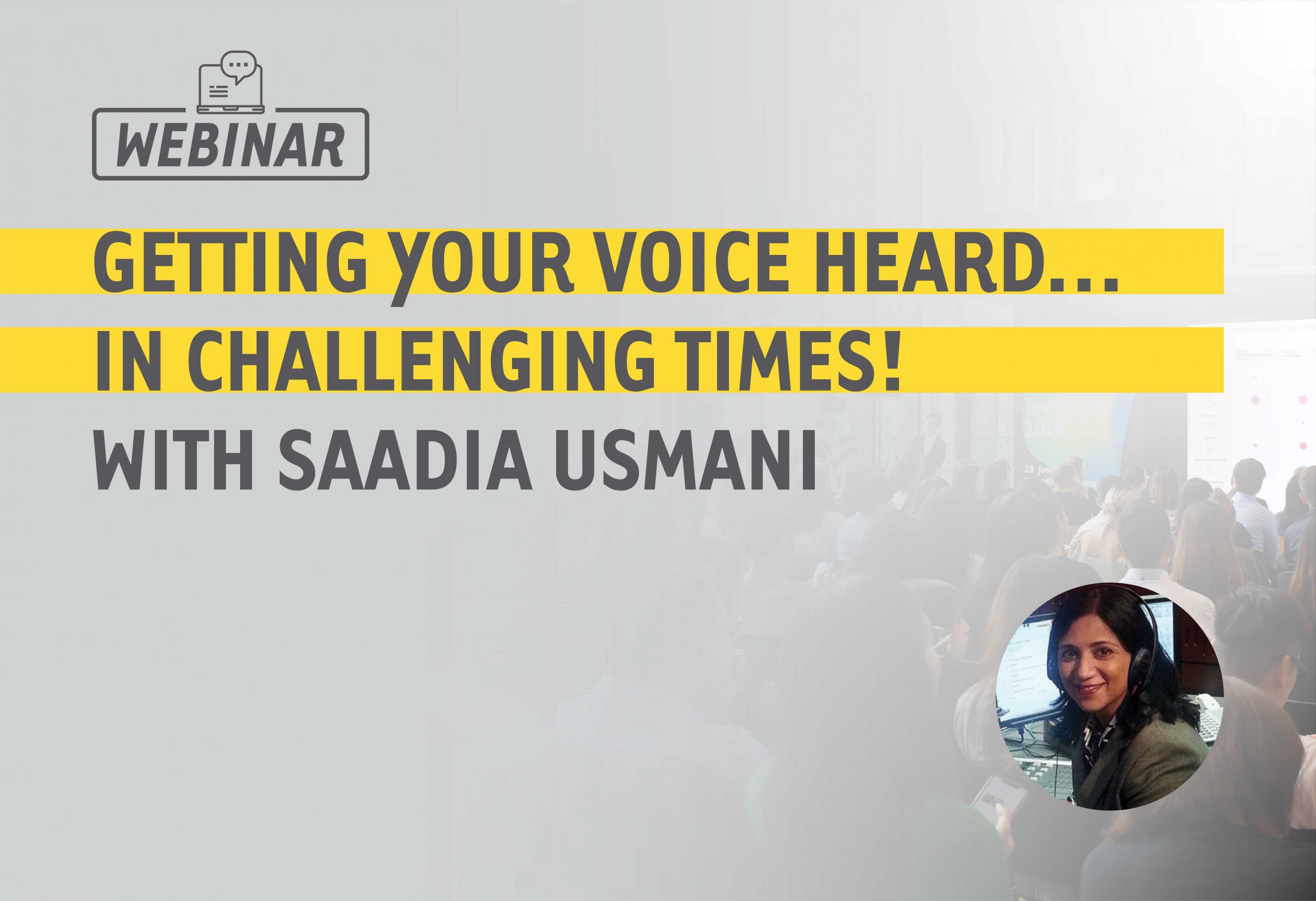 Getting Your Voice Heard…In Challenging Times! - The Mills Fabrica