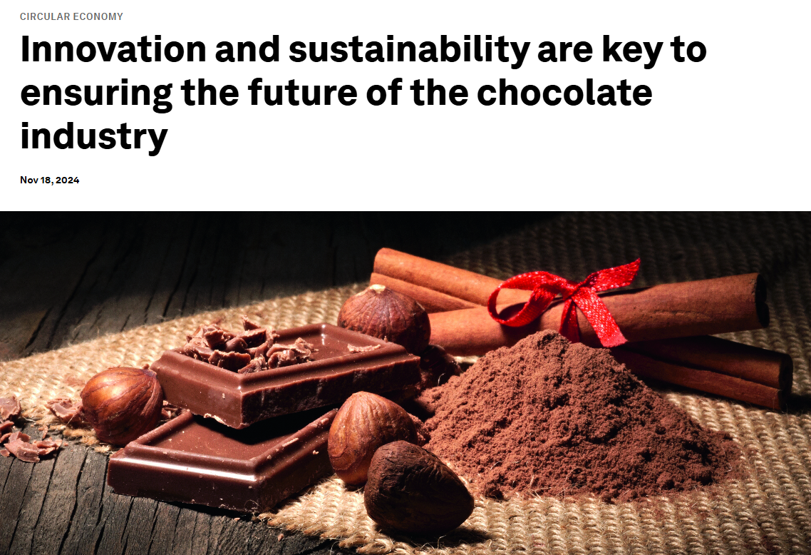 Innovation and sustainability are key to ensuring the future of the ...