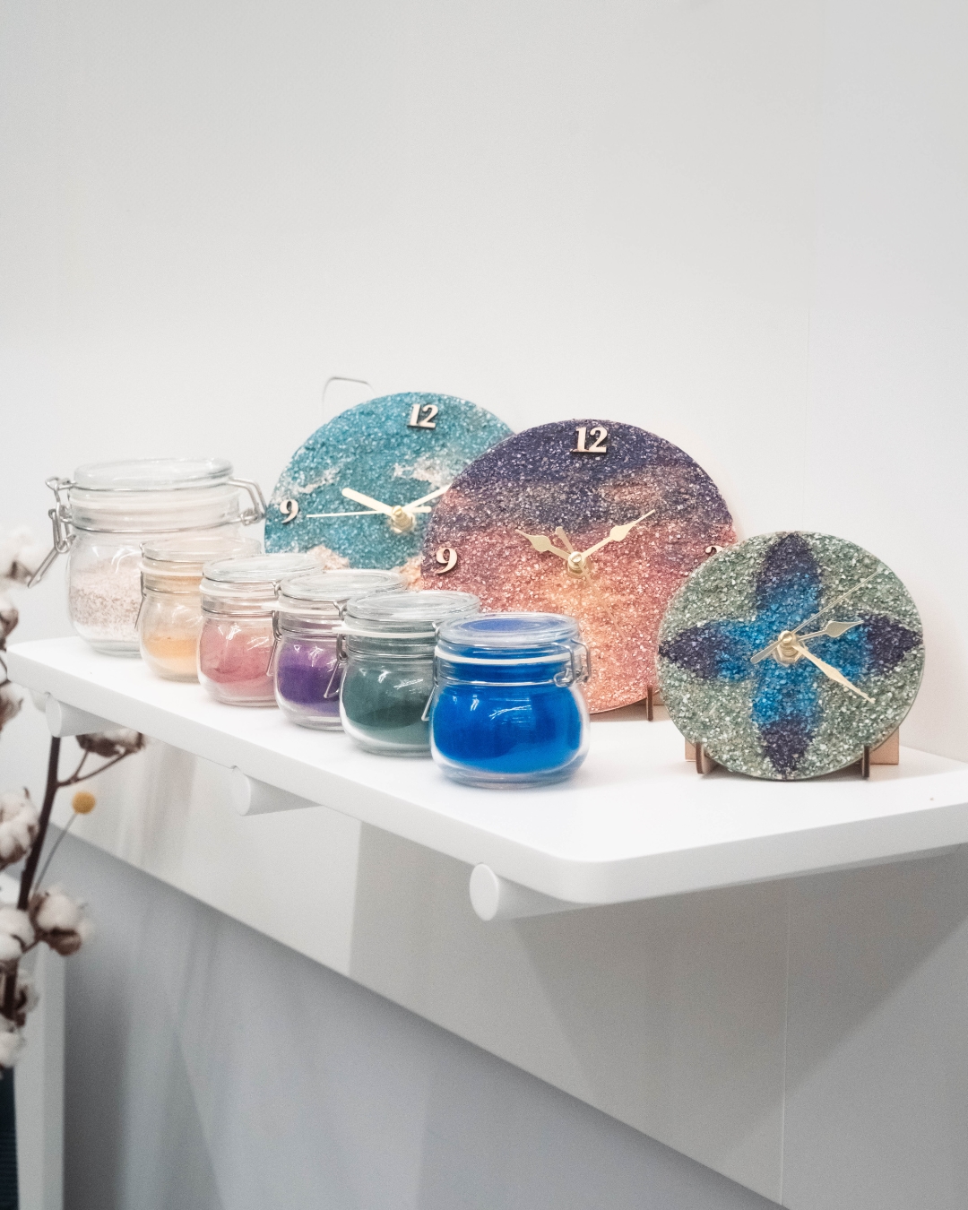 Eggshell Clock Painting Workshop - The Mills Fabrica